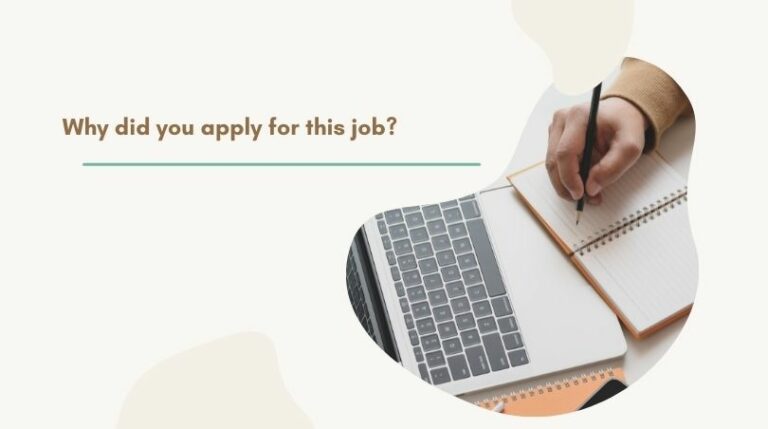 How to answer an interview question: Why did you apply for this job ...